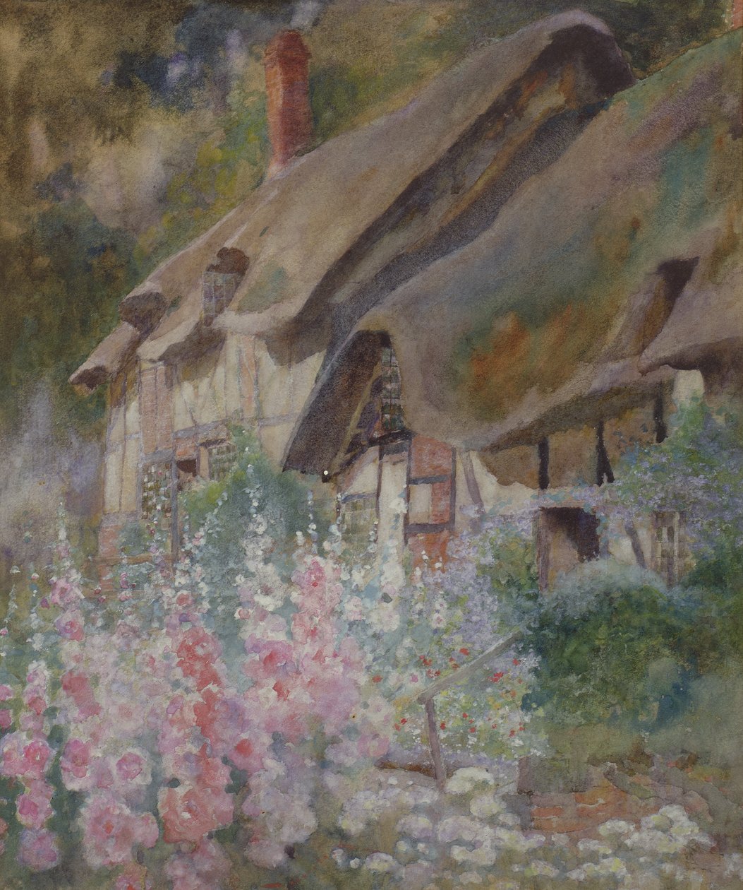 Anne Hathaway's Cottage by David Woodlock: Fine art print