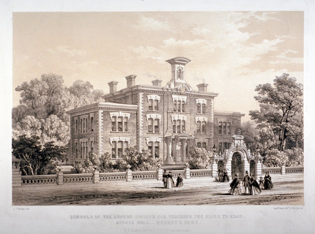 London Society Schools for Teaching Blind People, Avenue Road ...