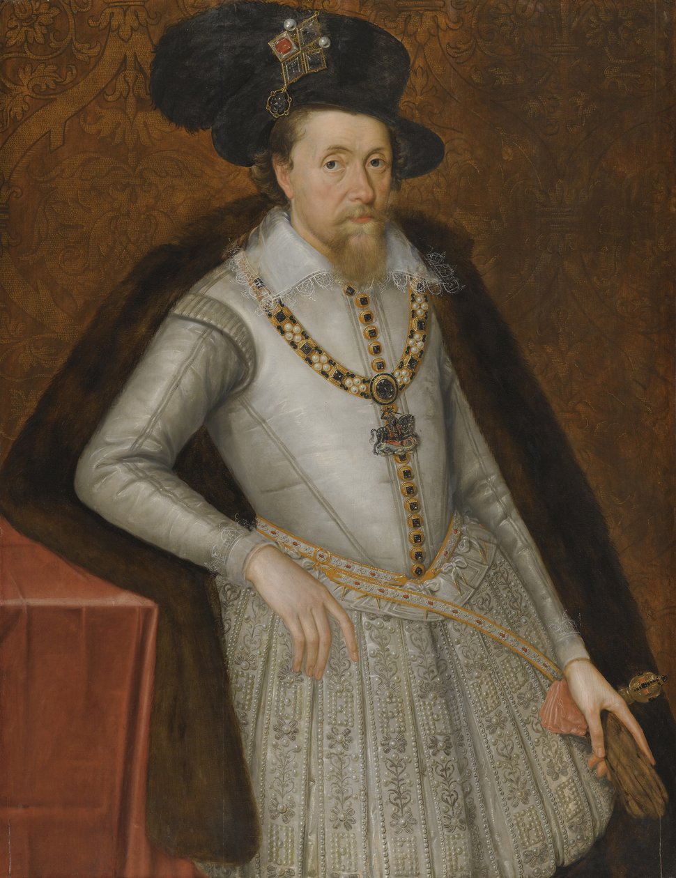 Portrait of King James I of England, Early 17th Century