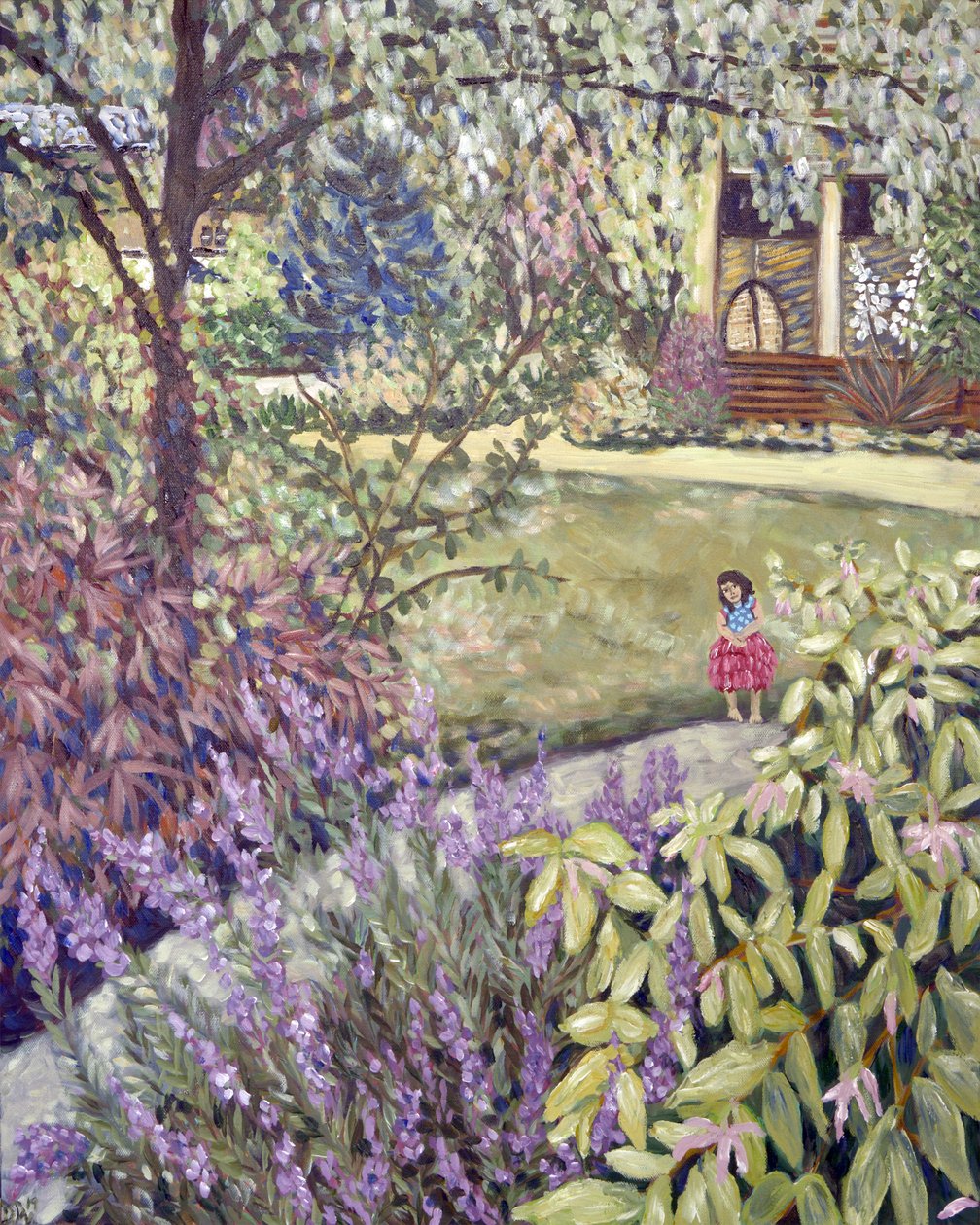 Flower Fairy, 2019 by Deborah Eve Alastra: Fine art print