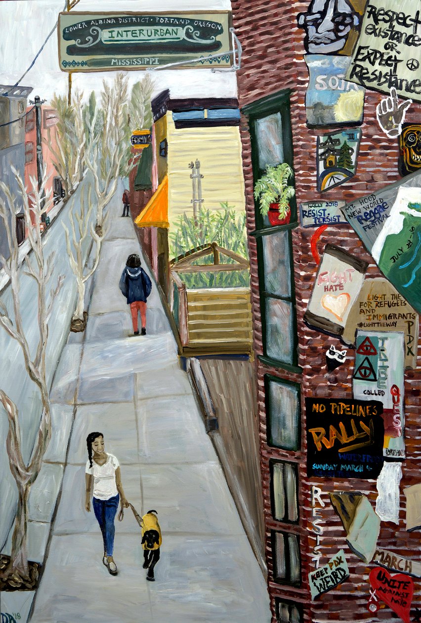 InterUrban, 2016 by Deborah Eve Alastra: Fine art print