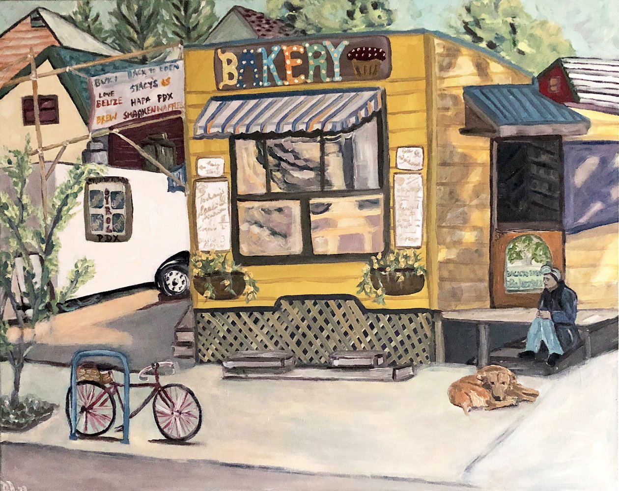 Portlandia, 2018 by Deborah Eve Alastra: Fine art print