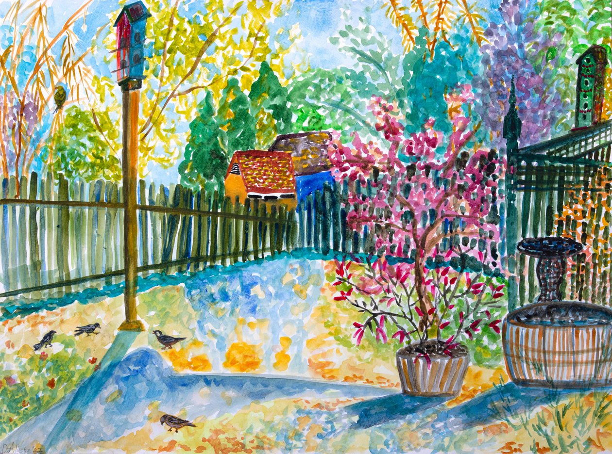 Winter's Long Shadows, 2023 by Deborah Eve Alastra