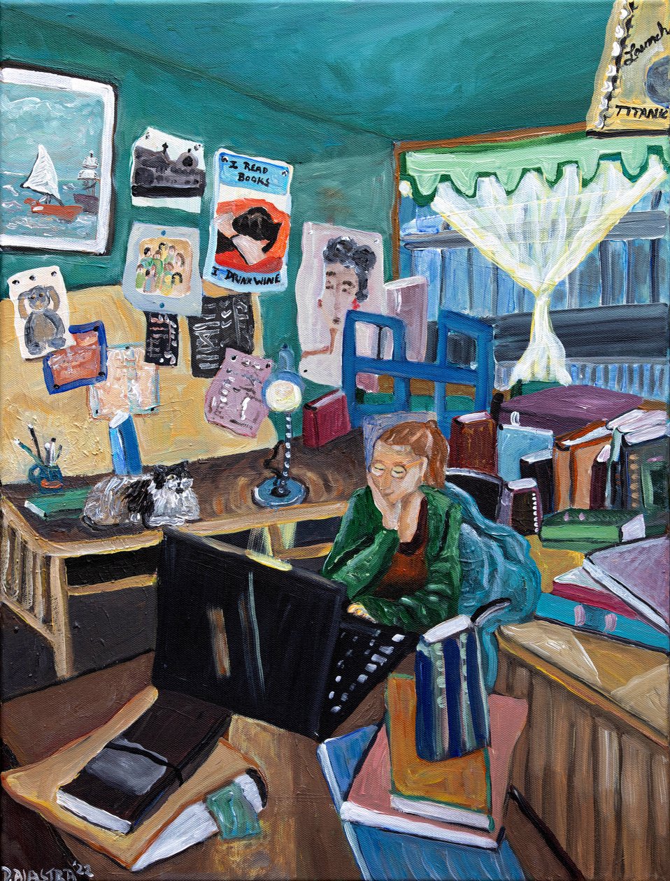 Writer's Cabin, 2023 by Deborah Eve Alastra