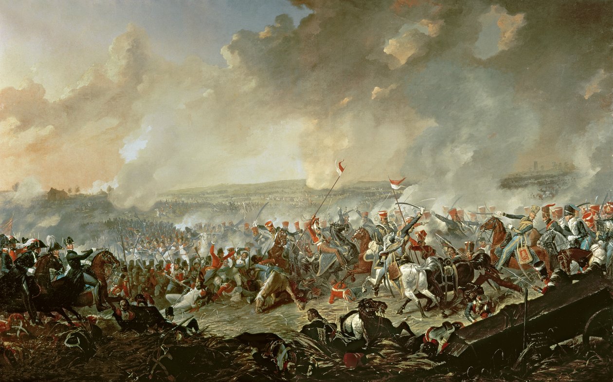 The Battle of Waterloo, 18th June 1815 by Denis Dighton