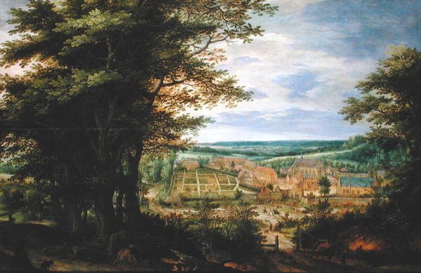 The Abbaye de La Cambre in the Forest of Soignes
