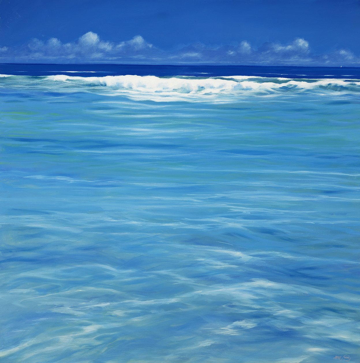 Over the Reef by Derek Hare: High-quality fine art print