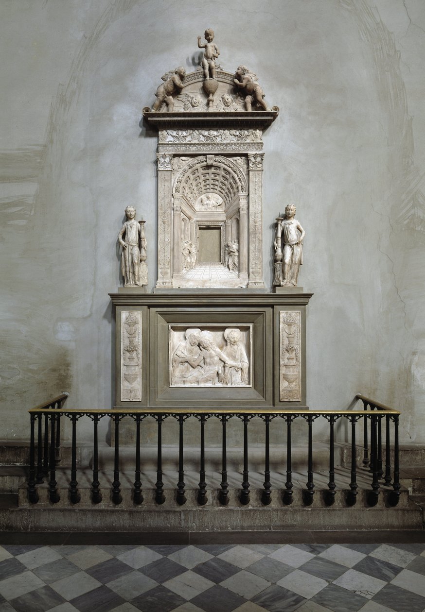 Marble Tabernacle by Desiderio da Settignano