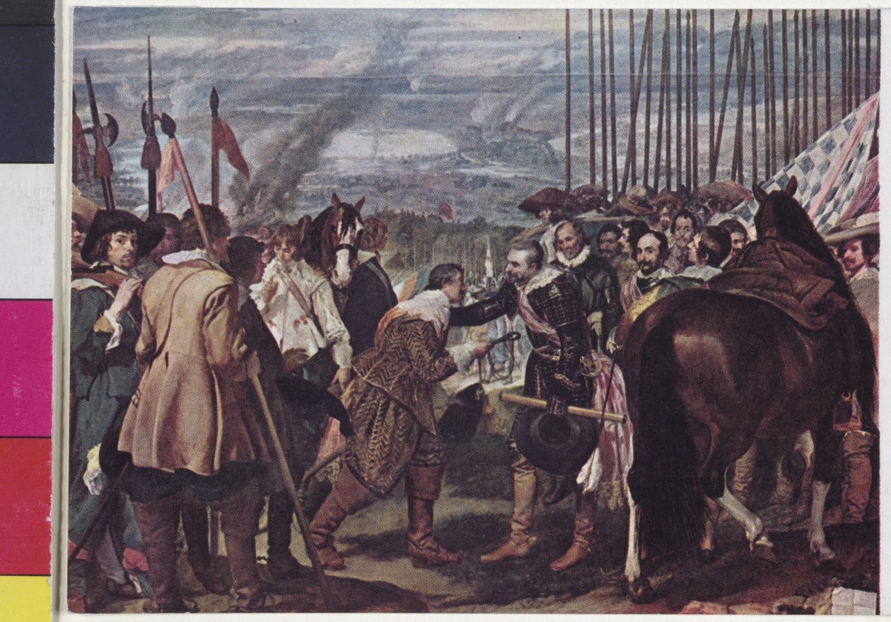 The Surrender of Breda 1625 by Diego Velazquez