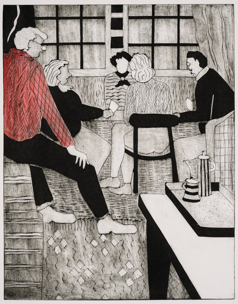 The Bridge Teacher by Dione Verulam: Buy fine art print