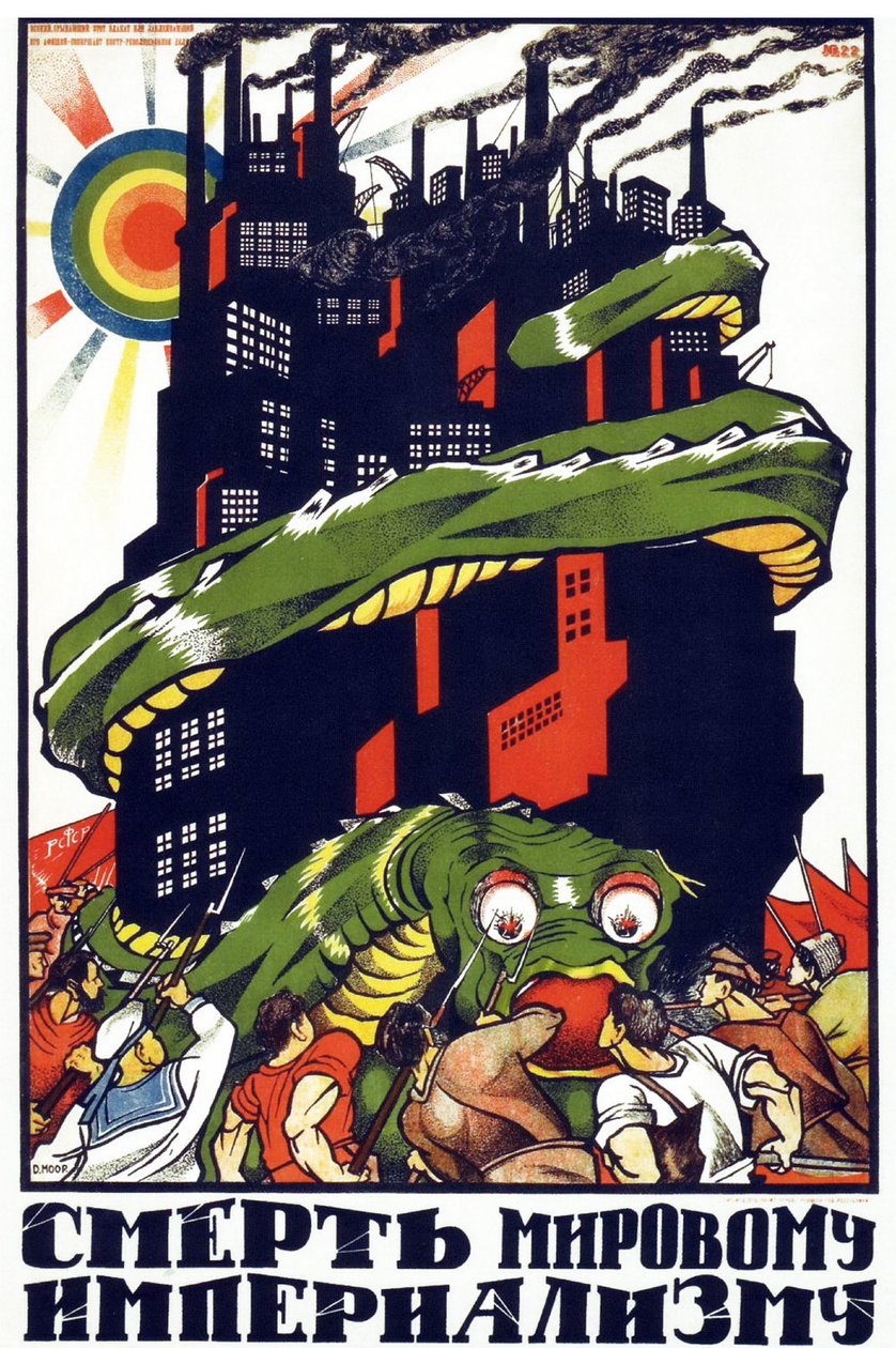 Communism Cartoon Propaganda
