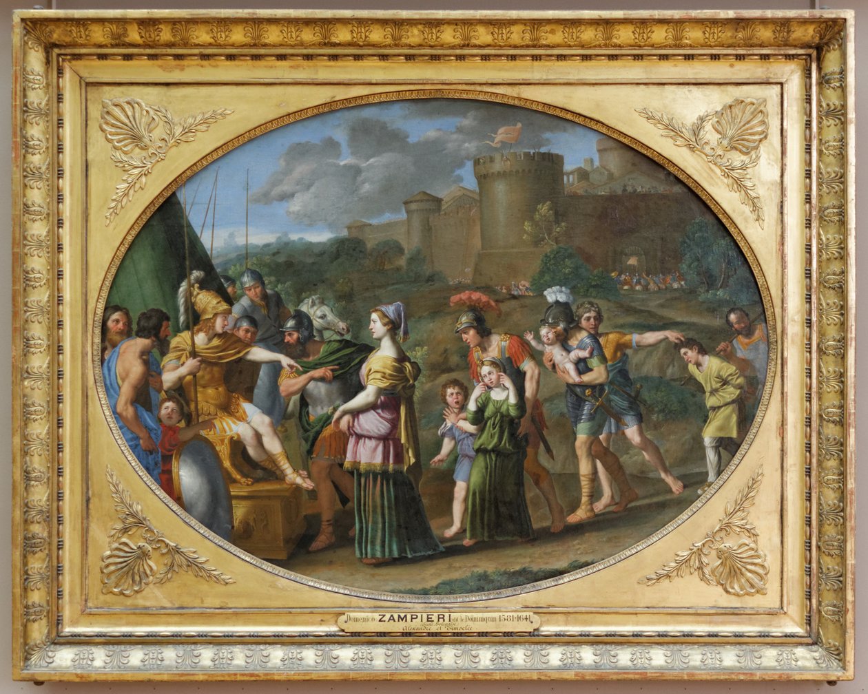 Timoclea Before Alexander the Great by Domenichino