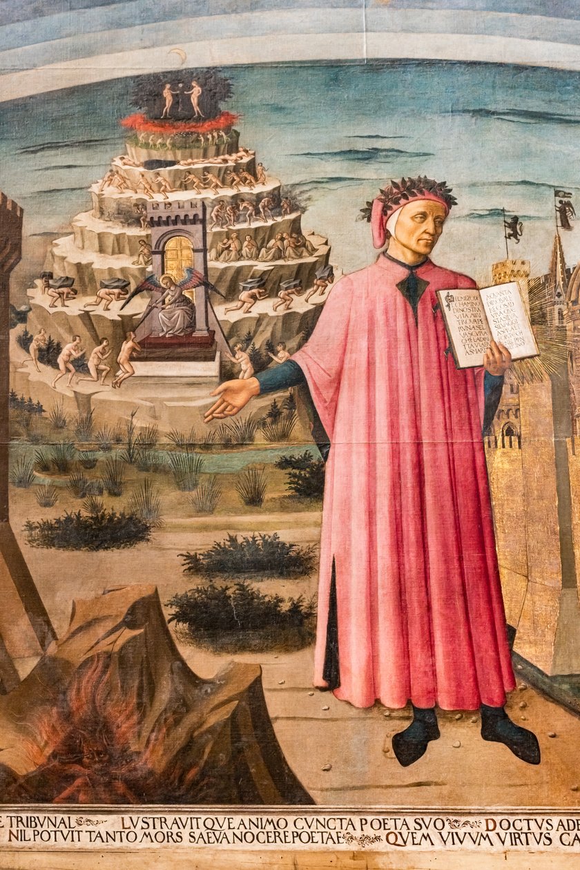 Dante Alighieri's Divine Comedy (detail)