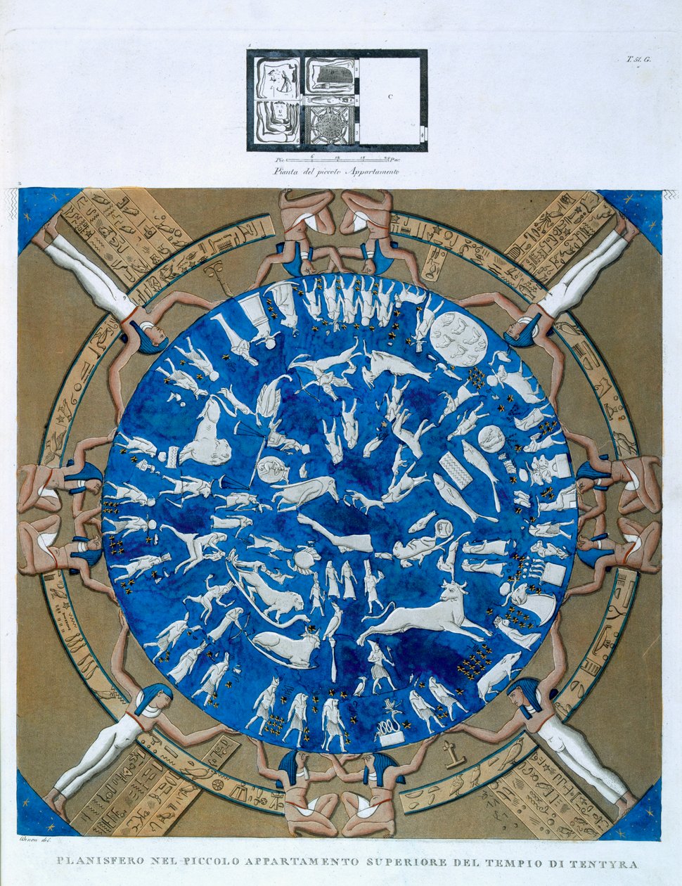 Zodiac ceiling temple of dendera 60 photos - Youhoroscope.com
