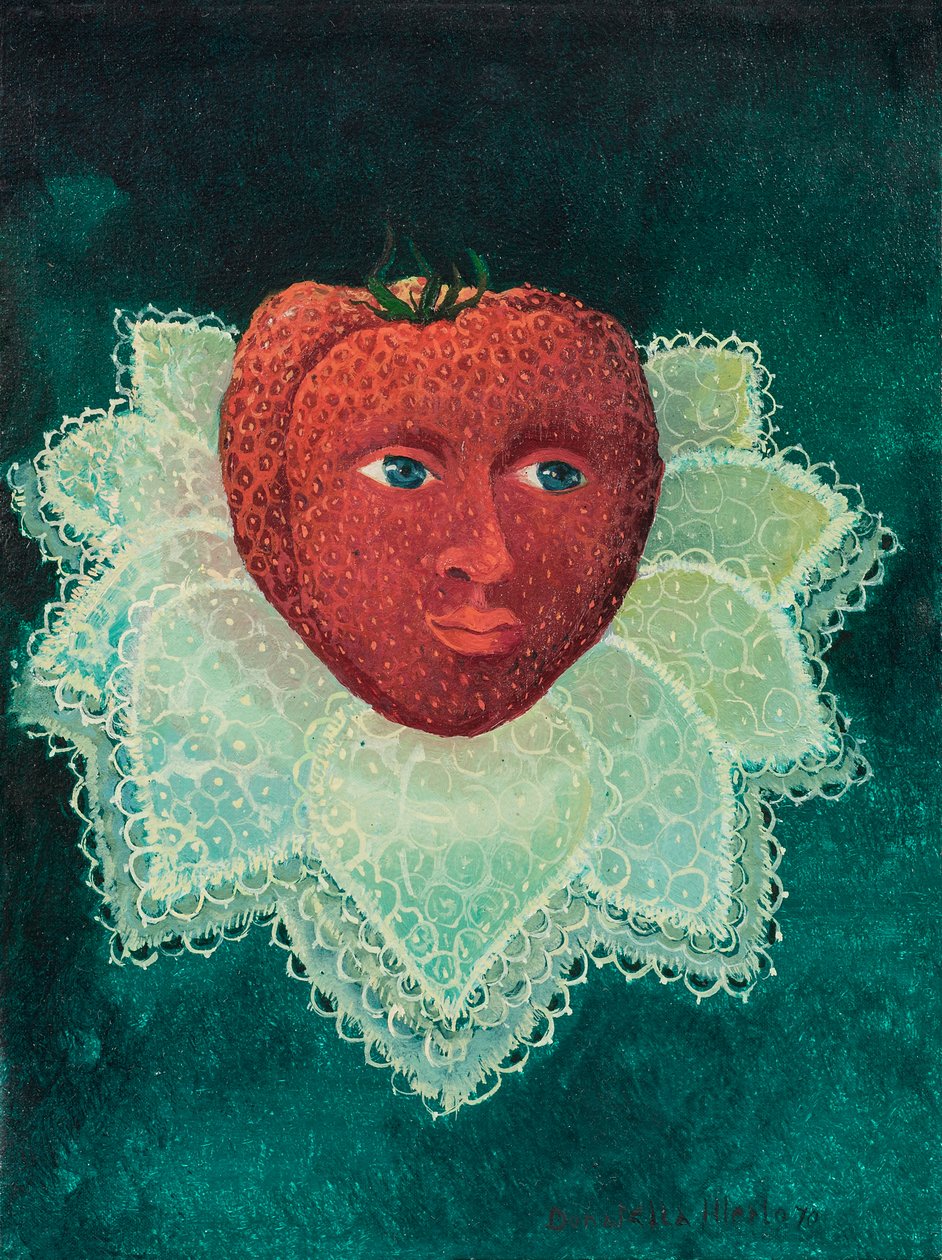 The Strawberry Baroness by Donatella Merlo: Fine art print