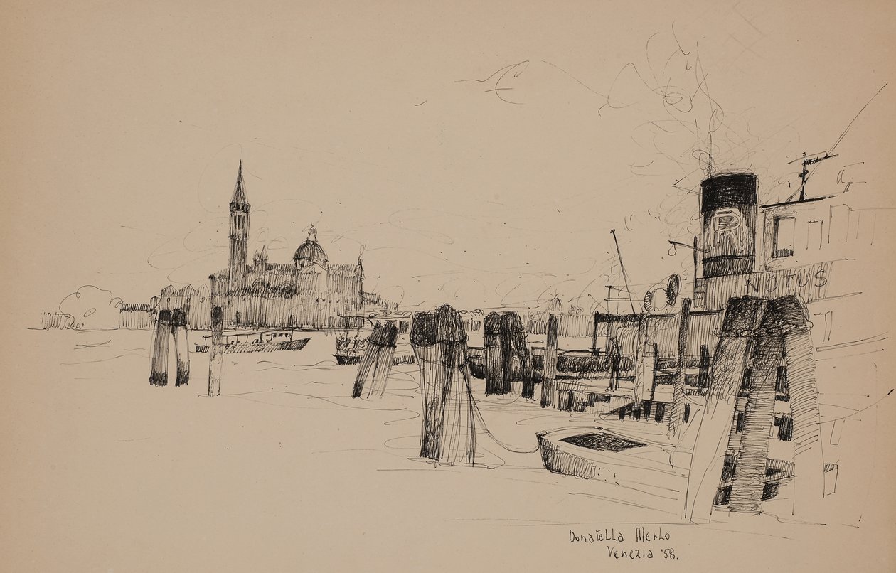 Venice, St George Major by Donatella Merlo: Fine art print