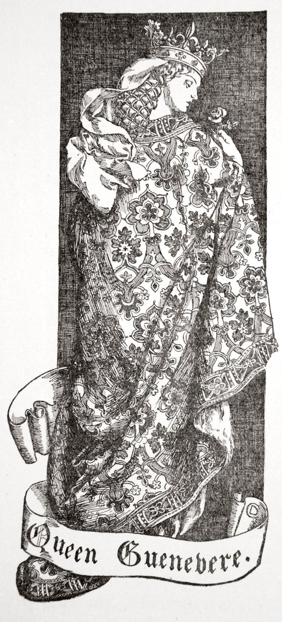 Queen Guenevere by Dora Curtis: Buy fine art print