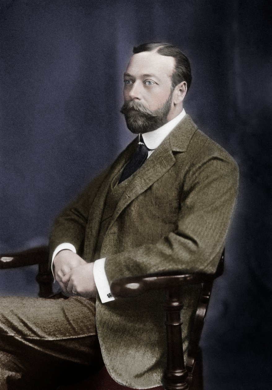 King George V of Great Britain by Downey: Fine art print