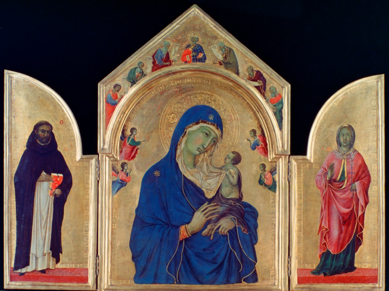 Madonna and Child with St Dominic and St Aurea