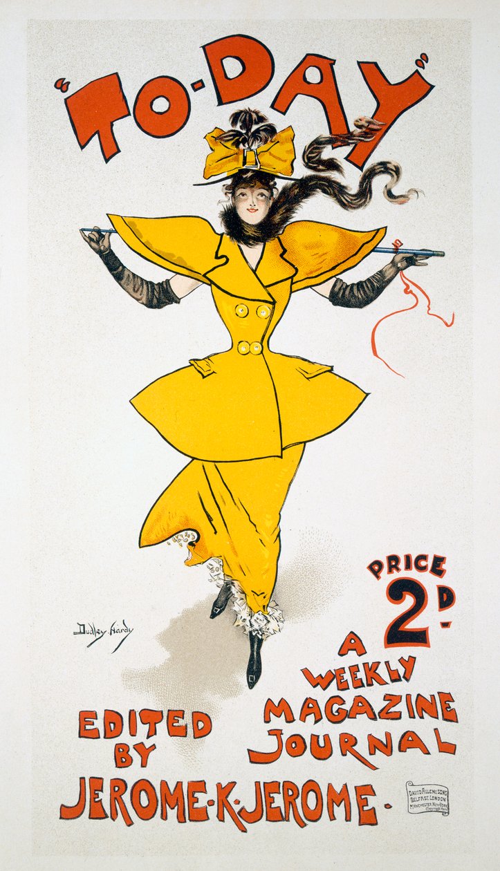 Reproduction of a Poster for the Weekly Magazine Journal 'Today ...
