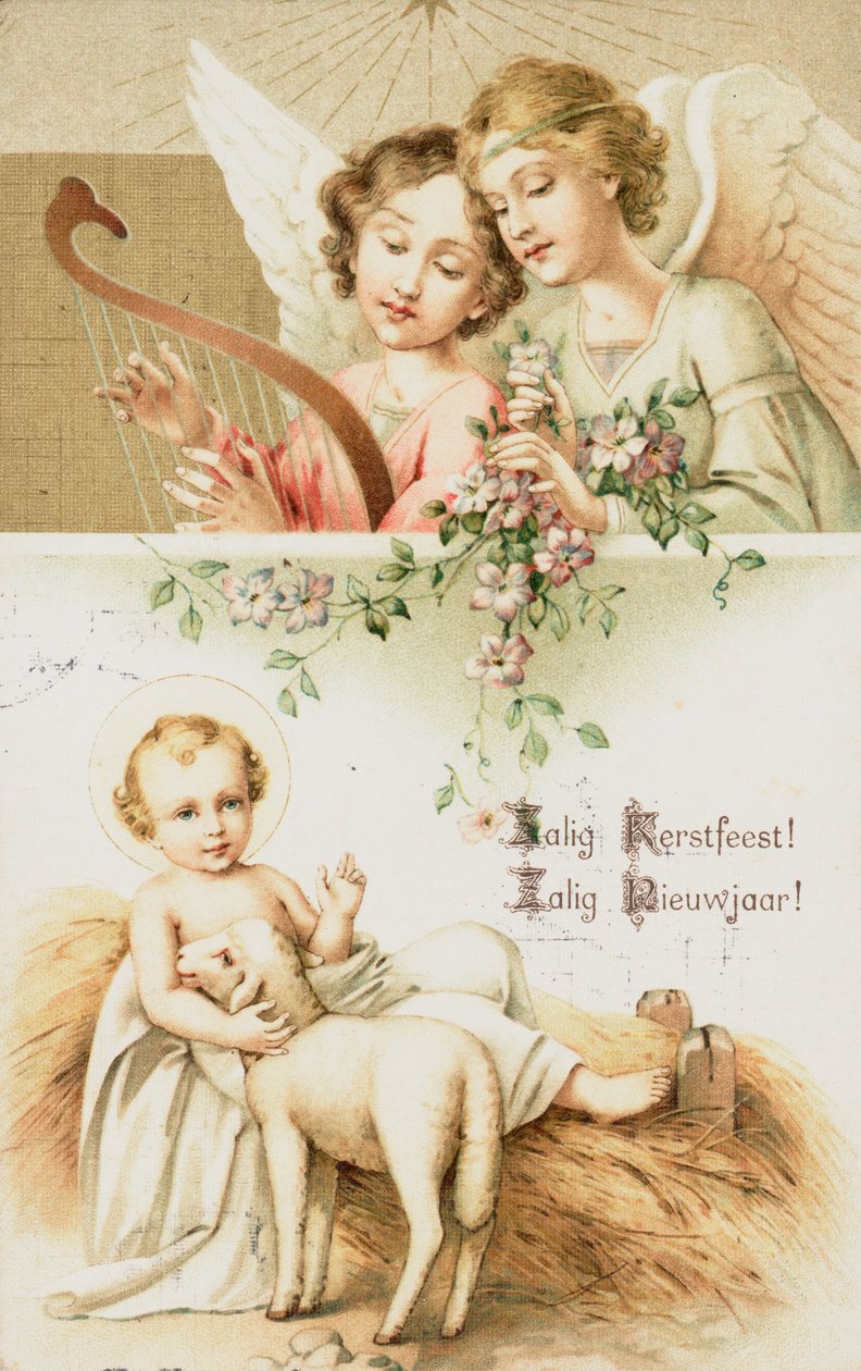 Dutch Christmas Card by Dutch School: Buy fine art print