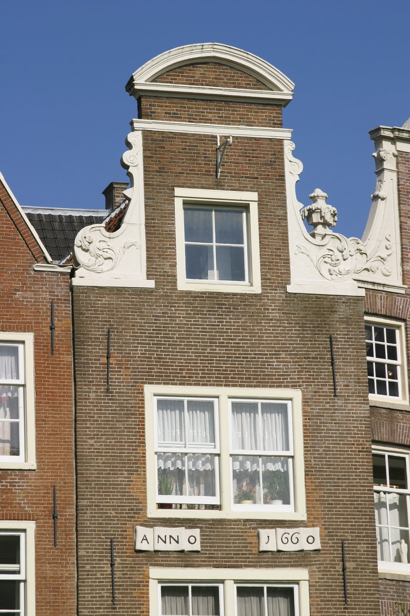 Dutch Gabled house by Dutch School: Buy fine art print