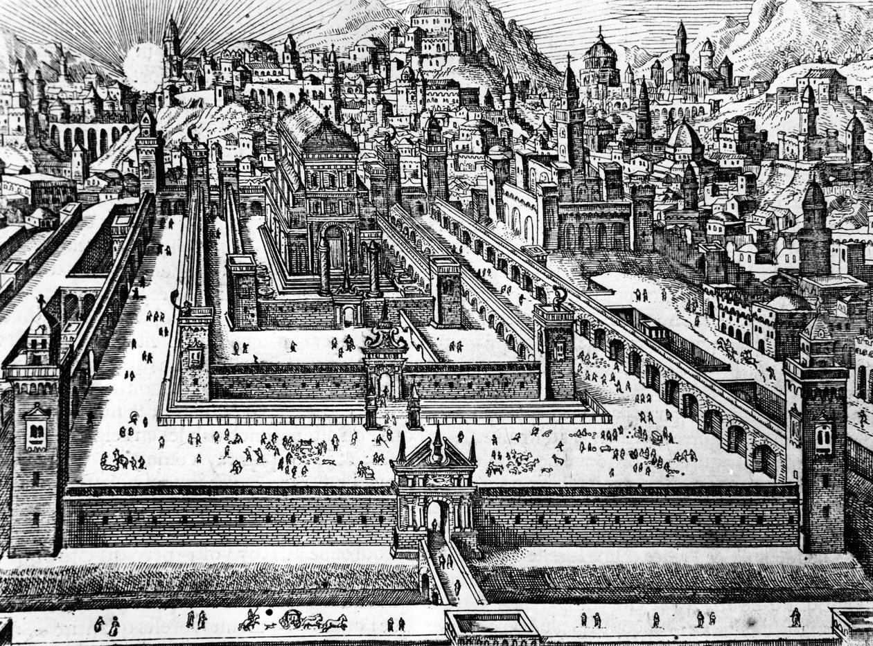 Reconstruction of the Temple of Solomon, c.1700