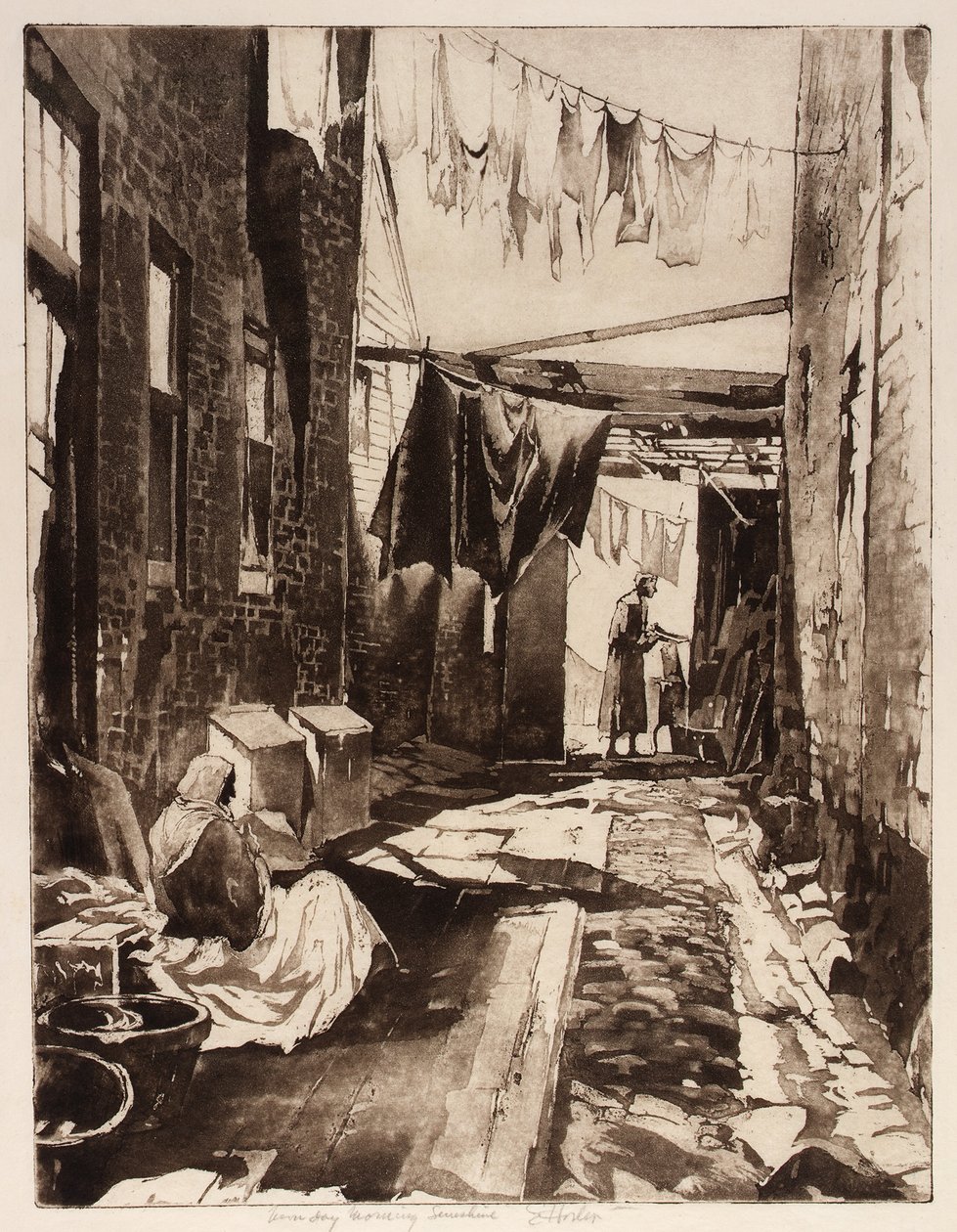 Monday Morning Sunshine by Earl Horter: Buy fine art print