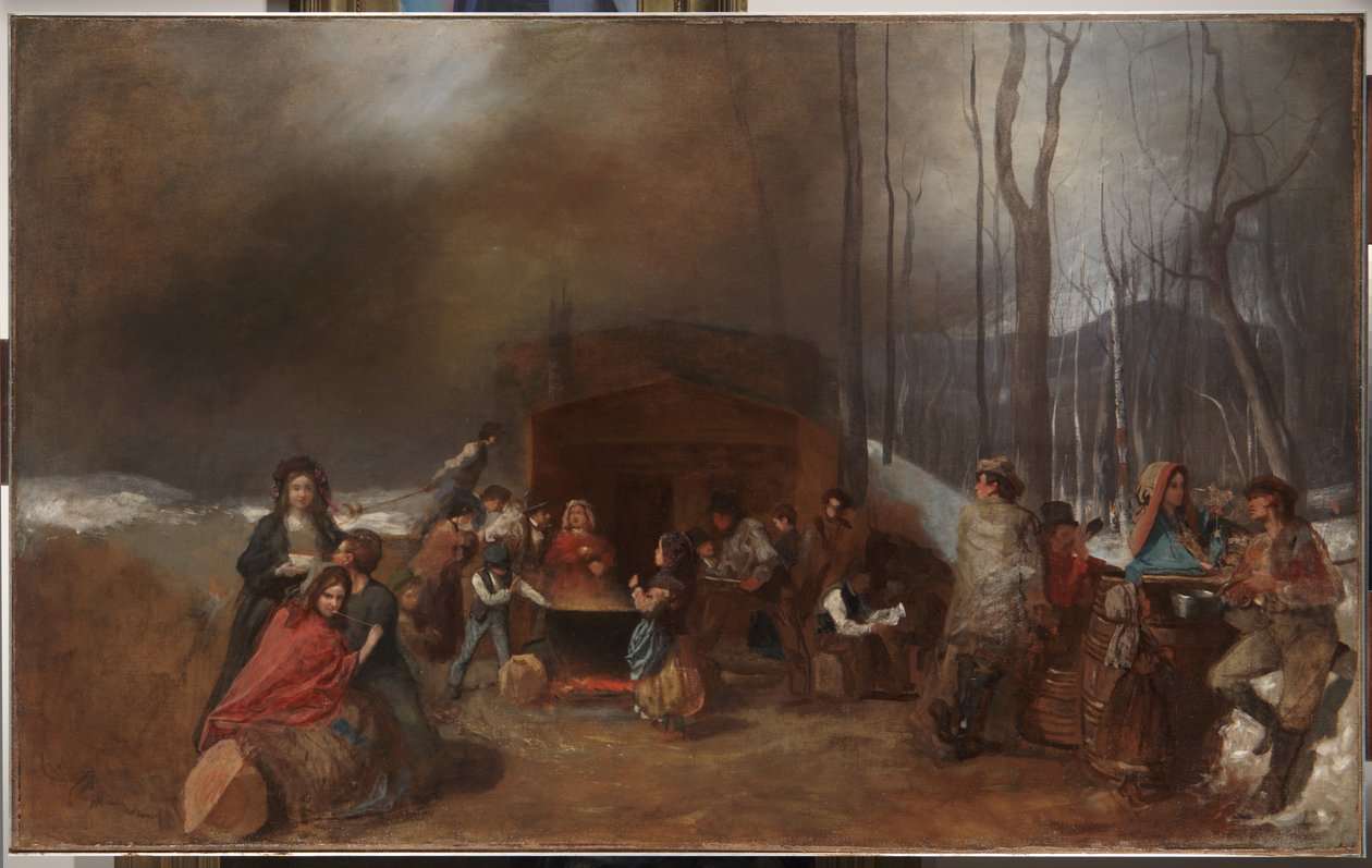Sugaring Off by Eastman Johnson: Buy fine art print