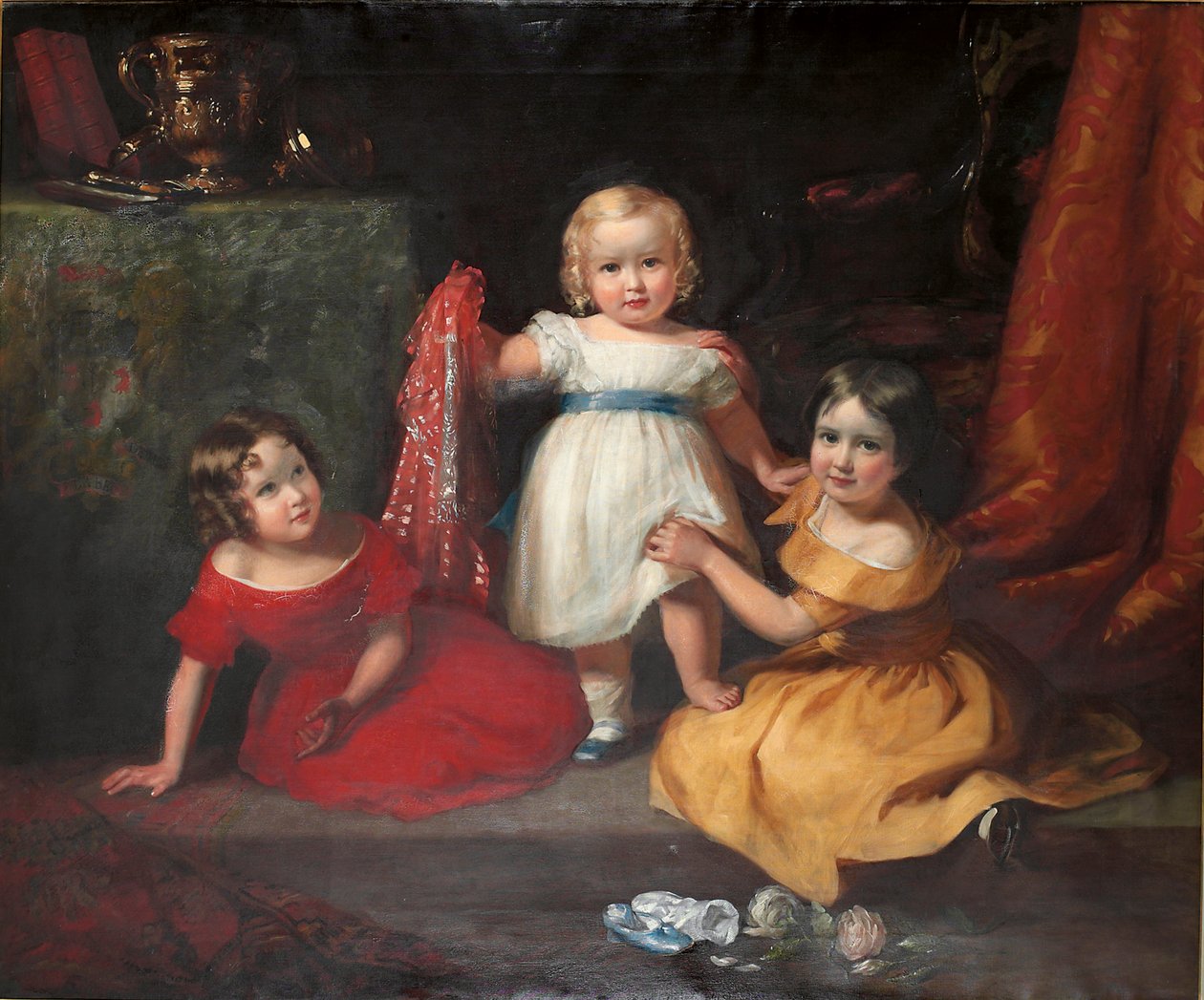 Group Portrait of John Scott, Later 3rd Earl of Eldon, and His Sisters ...