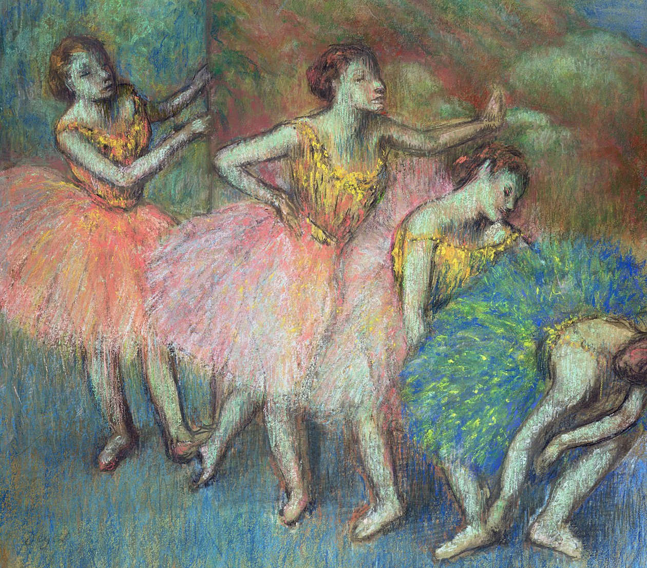 Four Dancers, 1903 by Edgar Degas: Premium art reproduction