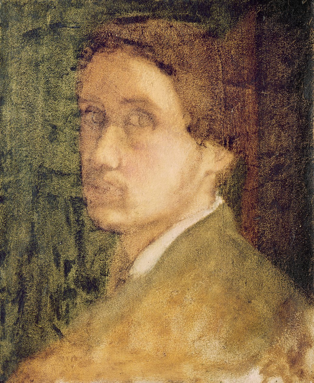 Self Portrait, c.1852 by Edgar Degas: Buy fine art print