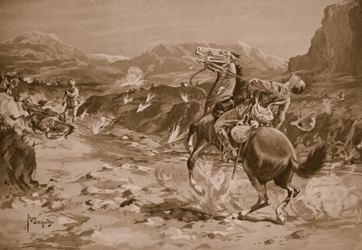 Captain Jotham is Shot Dead in Attempting to Rescue One of His Men