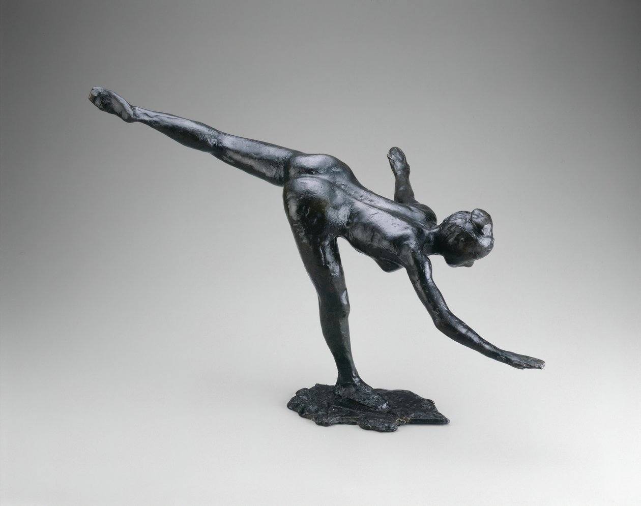 Arabesque, modeled 1885-90 cast 1919-21 by Edgar Degas