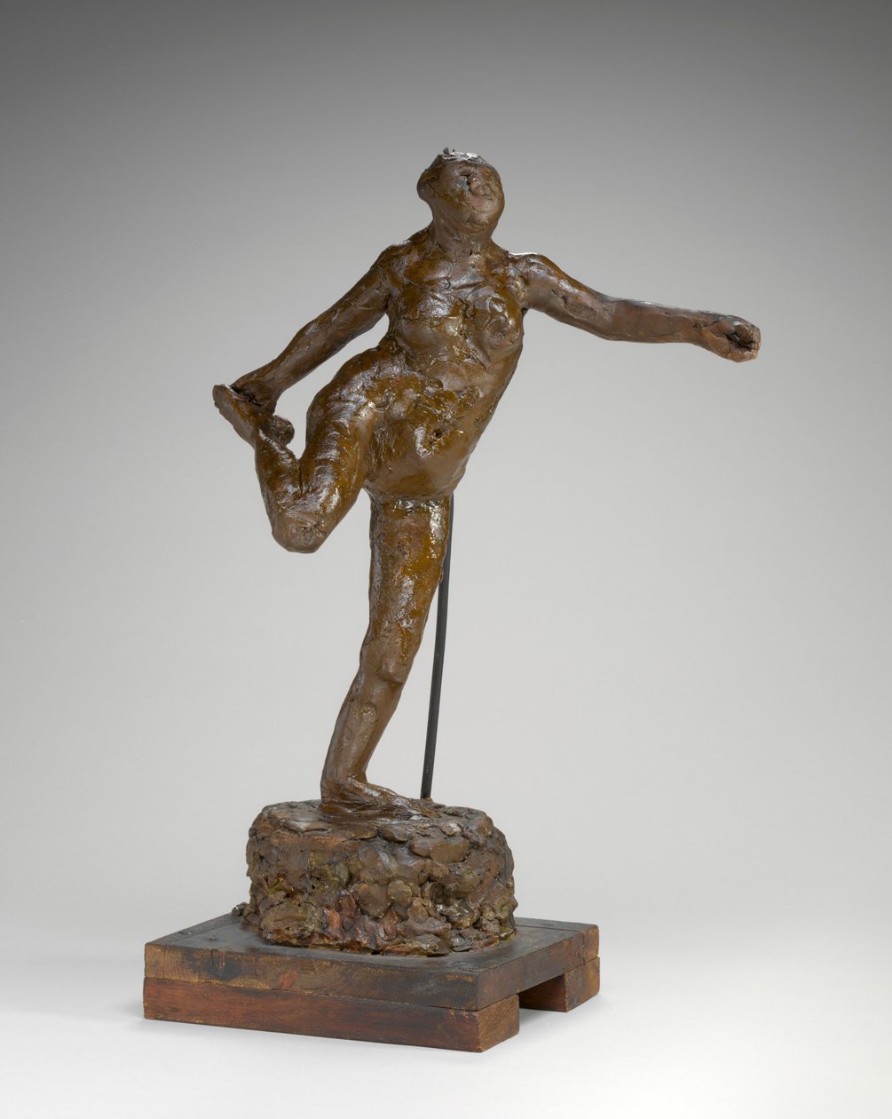 Dancer Holding Her Right Foot in Her Right Hand, possibly 1900-1911