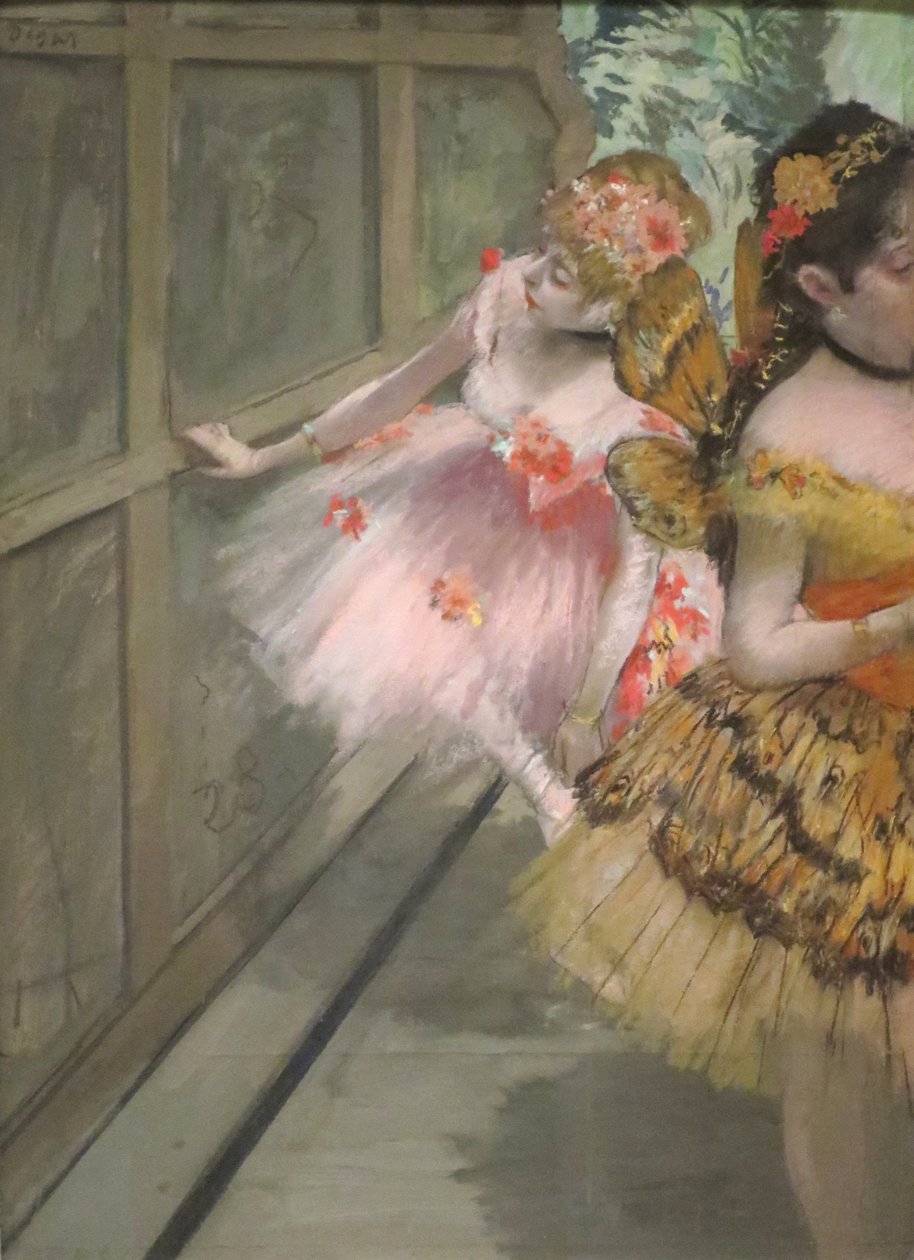 Dancers in the Wings by Edgar Degas: Buy fine art print