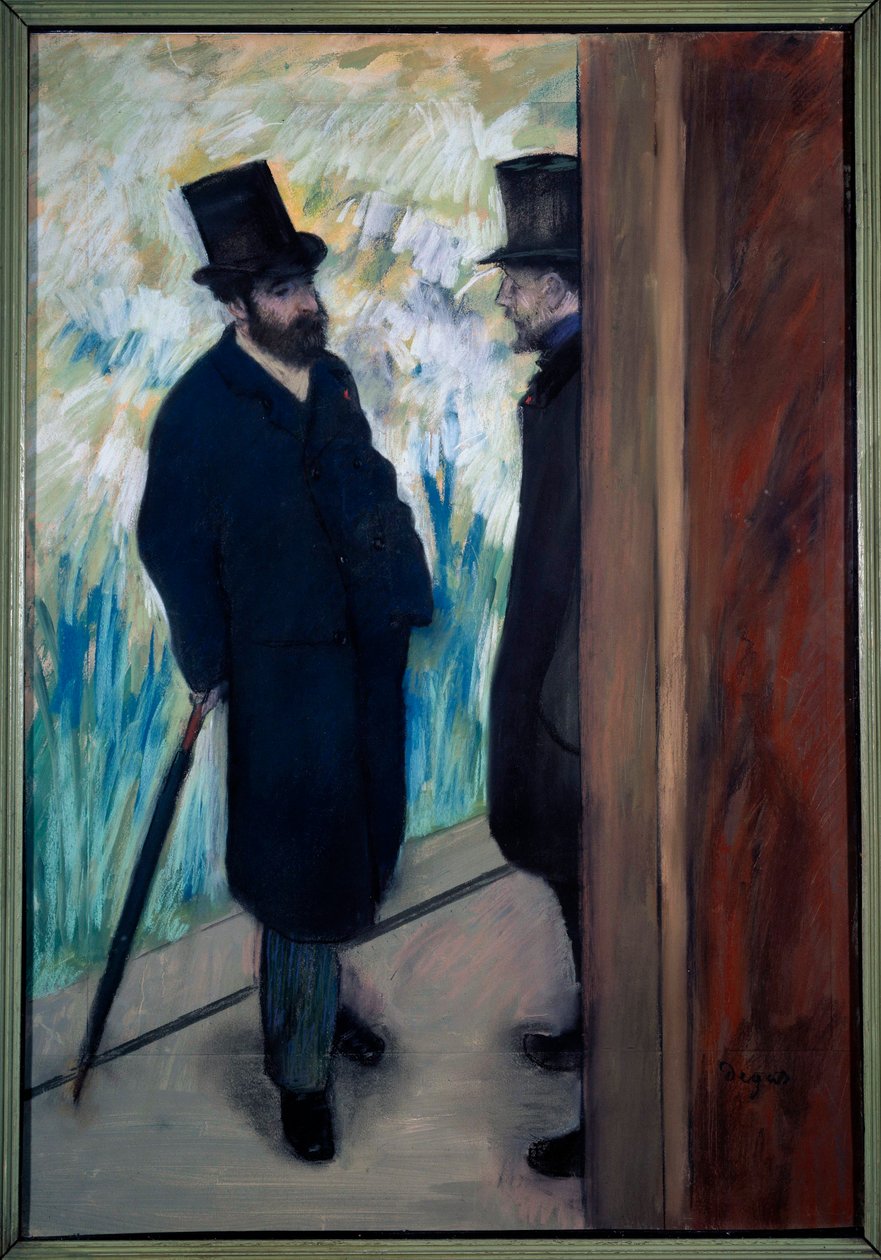 Portrait of Playwright and Librettist Ludovic Halevy and Albert ...