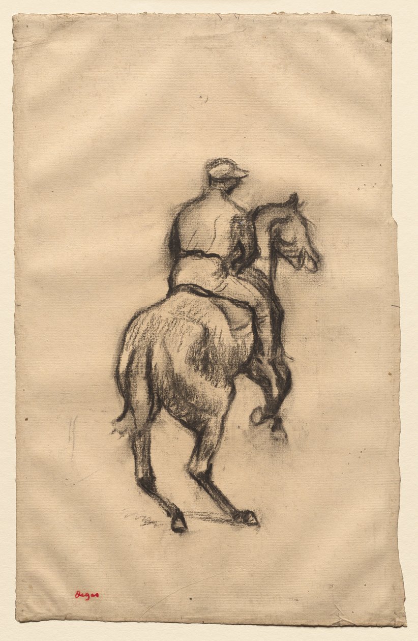 The Jockey, c. 1885-1900 by Edgar Degas: Buy fine art prints