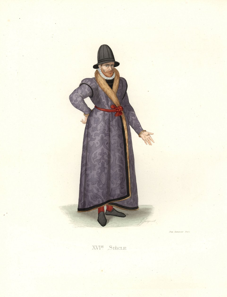 English Noble by Edmond Lechevallier-Chevignard