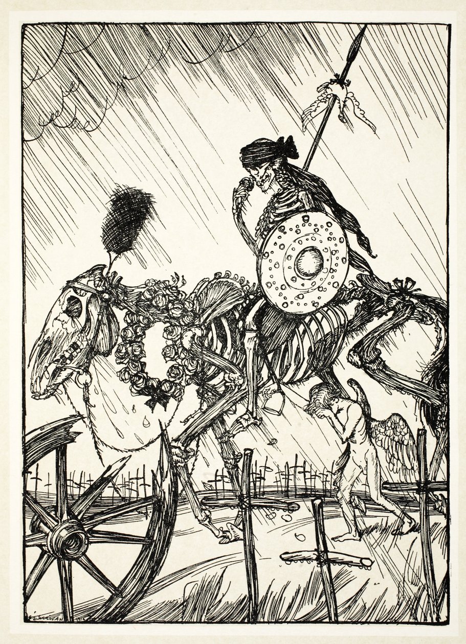 The Return of the Conqueror, illustration from The Kaiser's Garland by ...