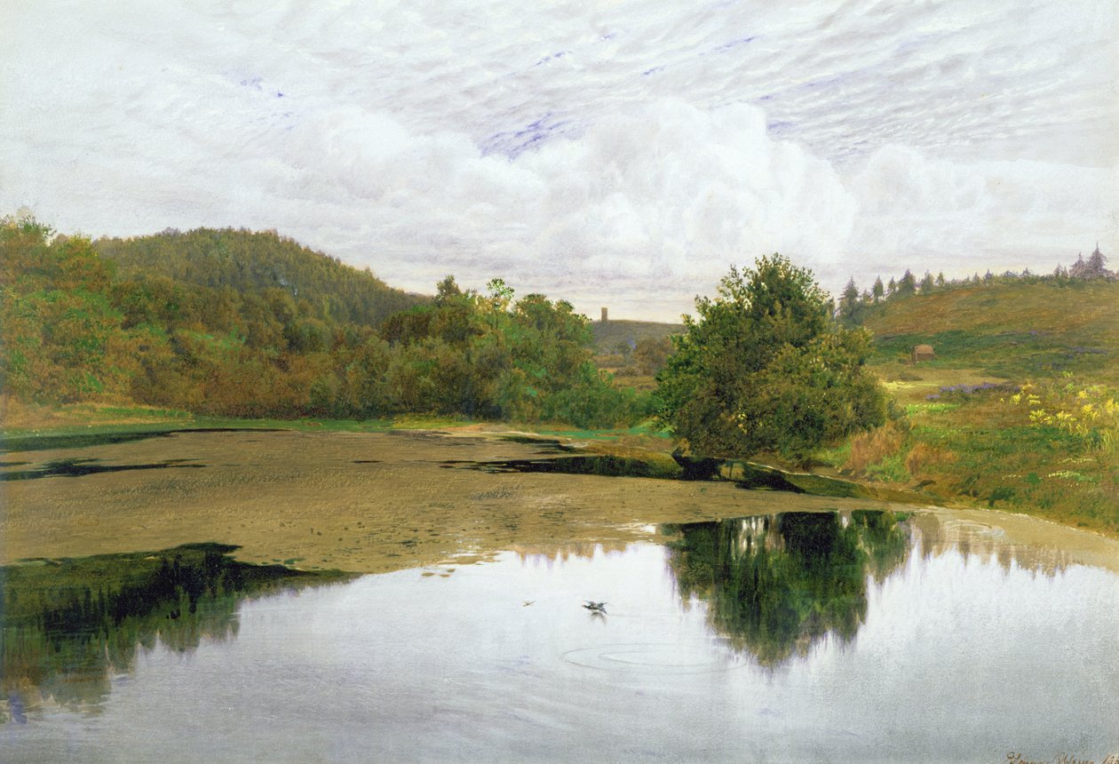 The Pool by Edmund George Warren: Buy fine art print