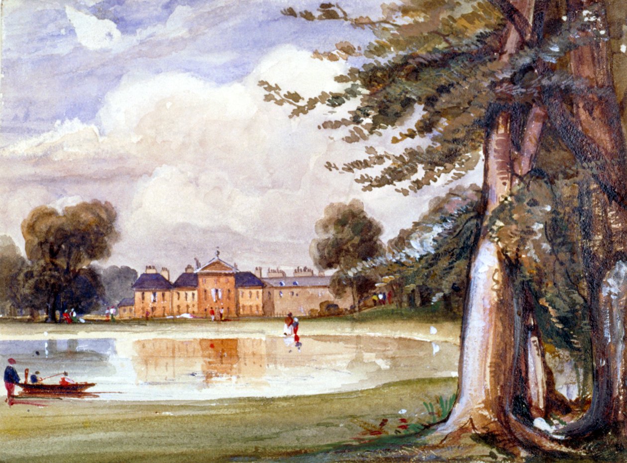 View of Kensington Palace, Kensington, London, c. 1840