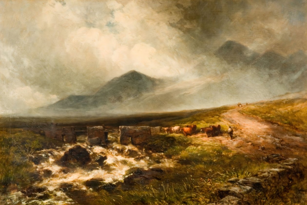 Snowdon by Edmund Morison Wimperis: Buy fine art print