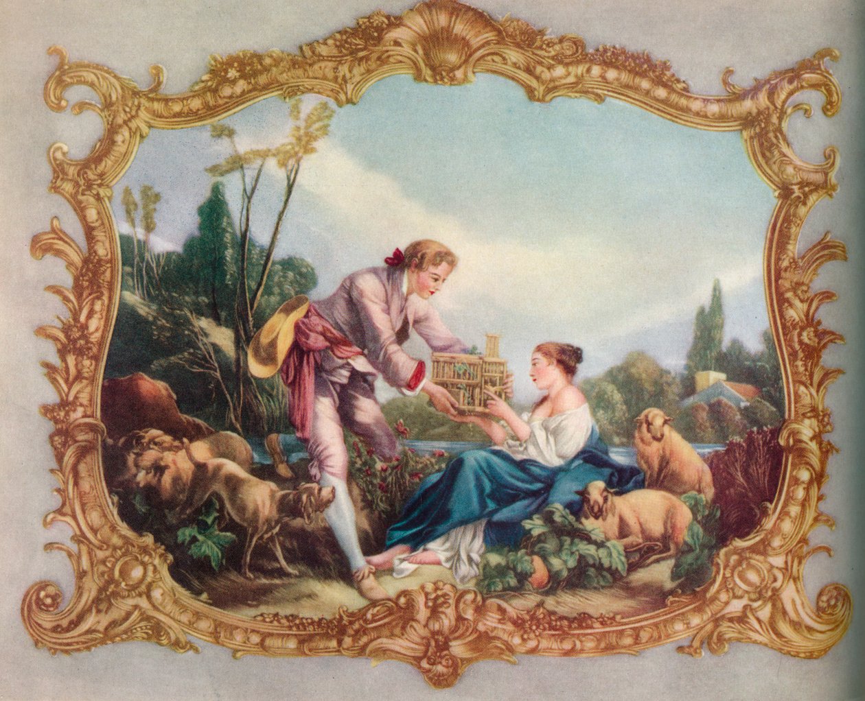 The Cage, c1755 by Edmund Wardle: Buy fine art print