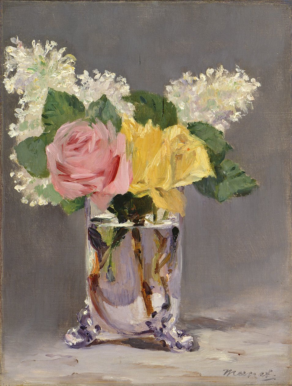 Lilacs and Roses by Édouard Manet: Buy fine art print