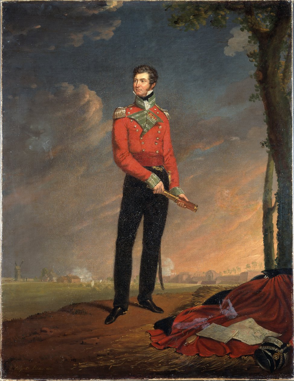 Major Sir Neil Campbell, 1819 by Edouard Pingret