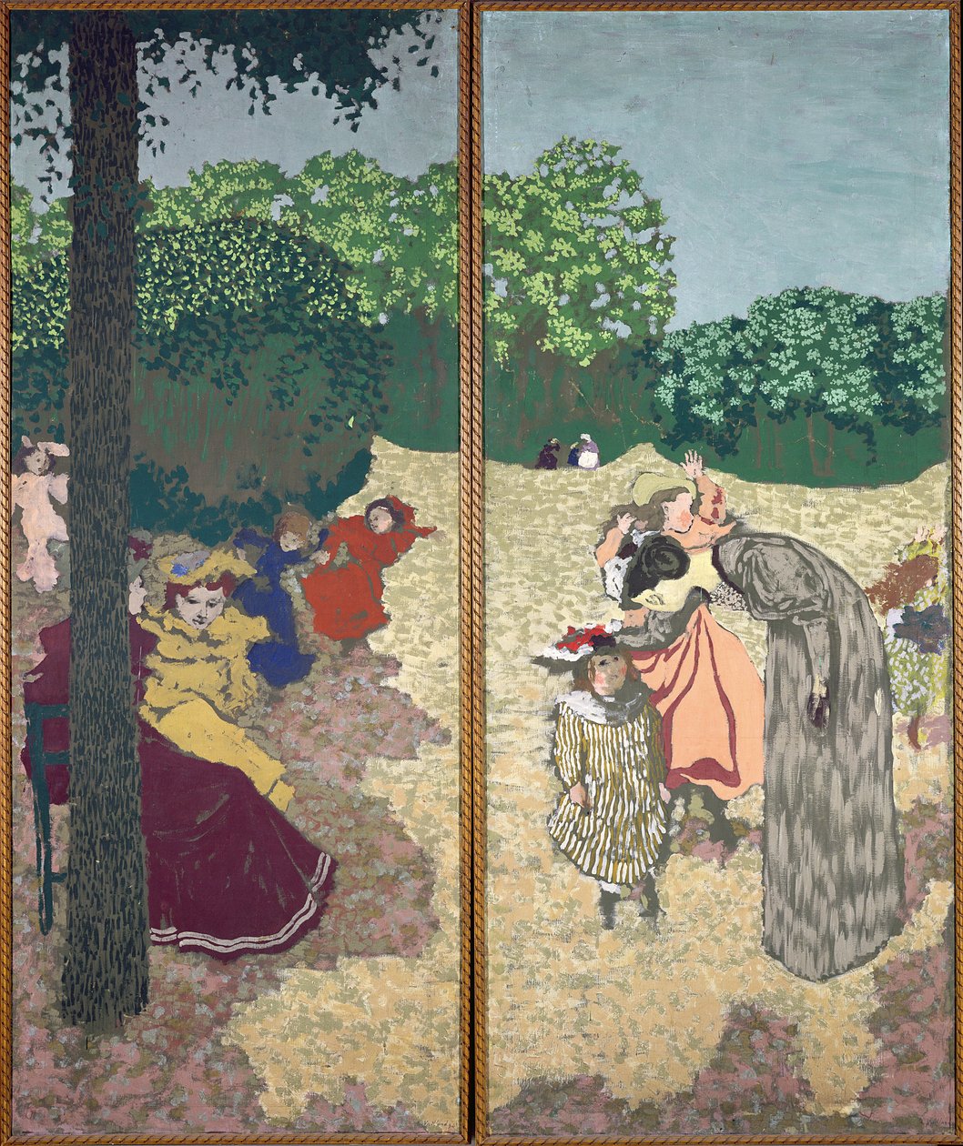 The Public Gardens: Young Girls Playing and the Interrogation