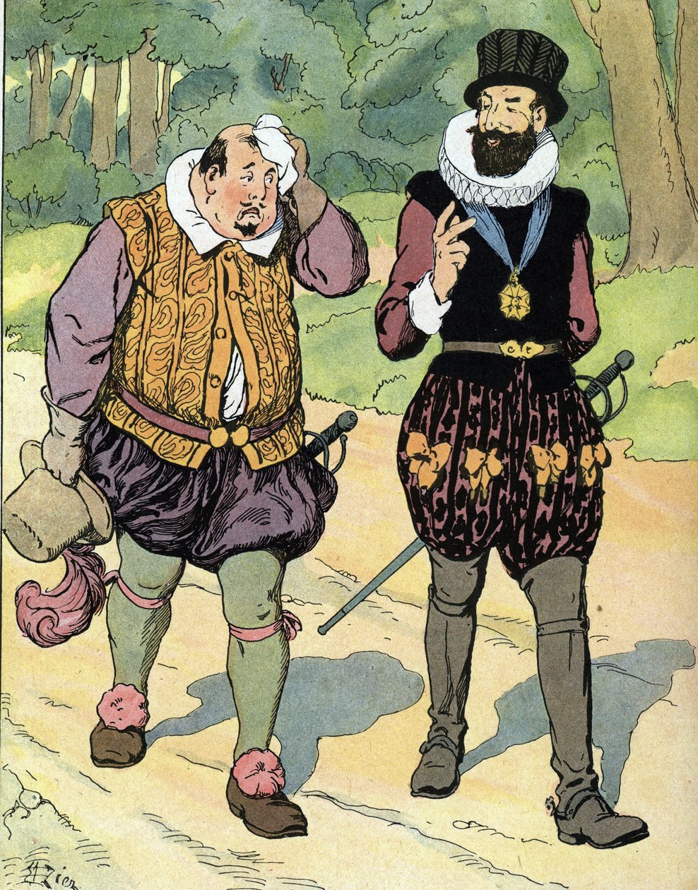 King Henry IV and Charles II Duke of Mayenne