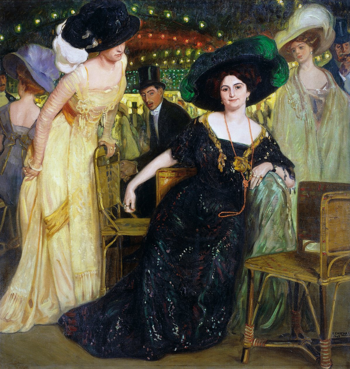 Group Portrait by Eduardo Chicharro Aguera: Fine art print
