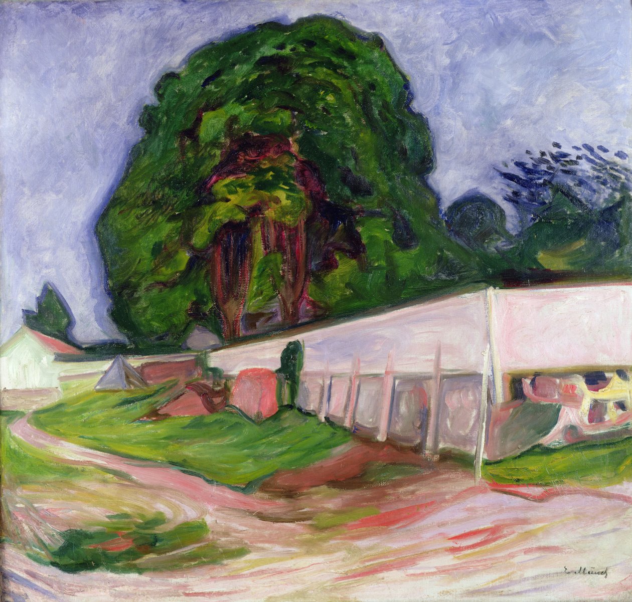 Summer Night at Asgardstrand by Edvard Munch: Fine art print
